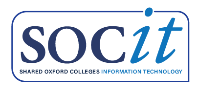SOCIT (Shared Oxford Colleges Information Technology) | Harris Manchester College