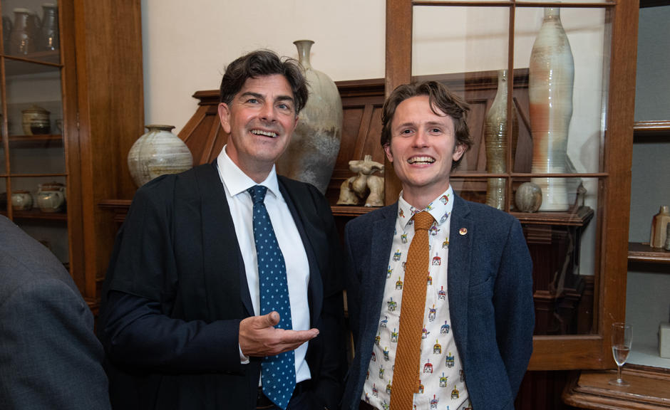 Dr Robin Wilson awarded with Ambassador’s Commendation | Harris ...