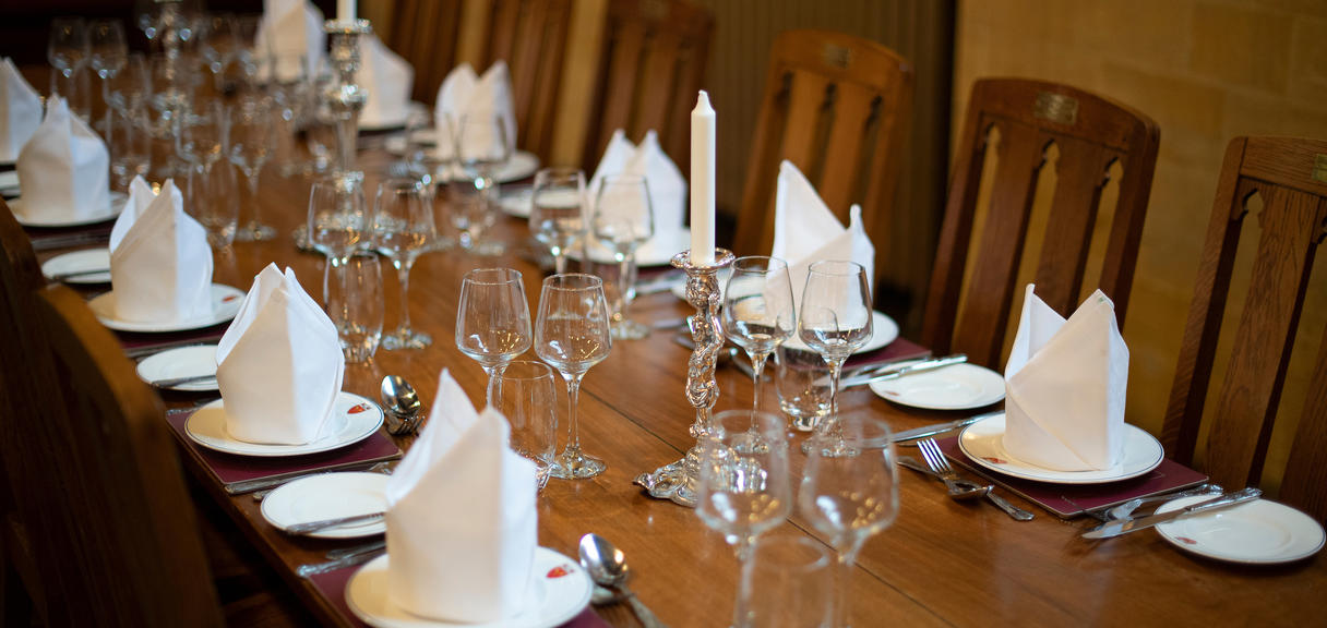 Prospective undergraduate students' dinner | Harris Manchester College